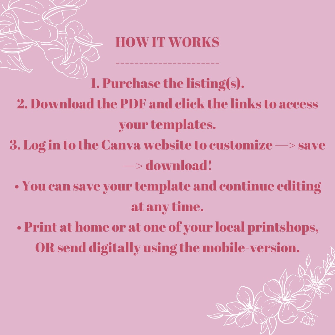 Printable Birthday Party Invitation Editable Girl Templates - Etsy