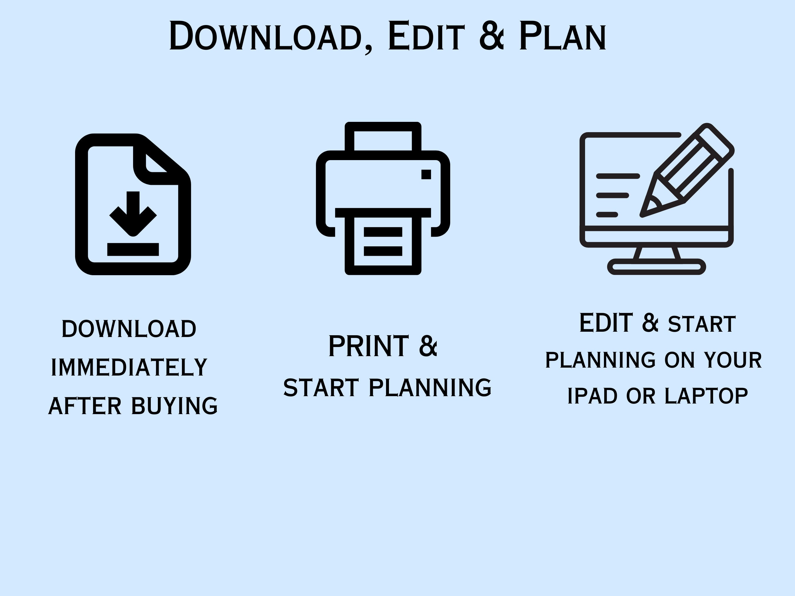 Digital Self Care Planner Printable Self Care Checklist Self Etsy