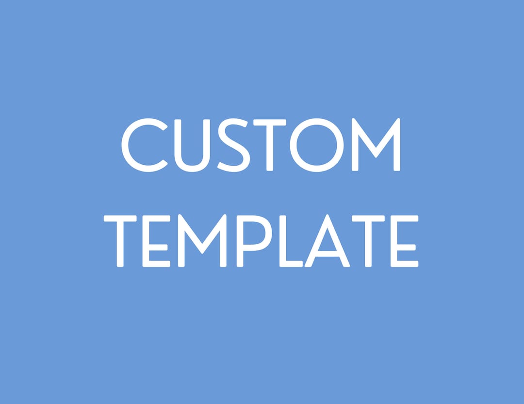 Custom Printable Invitation Template - Etsy