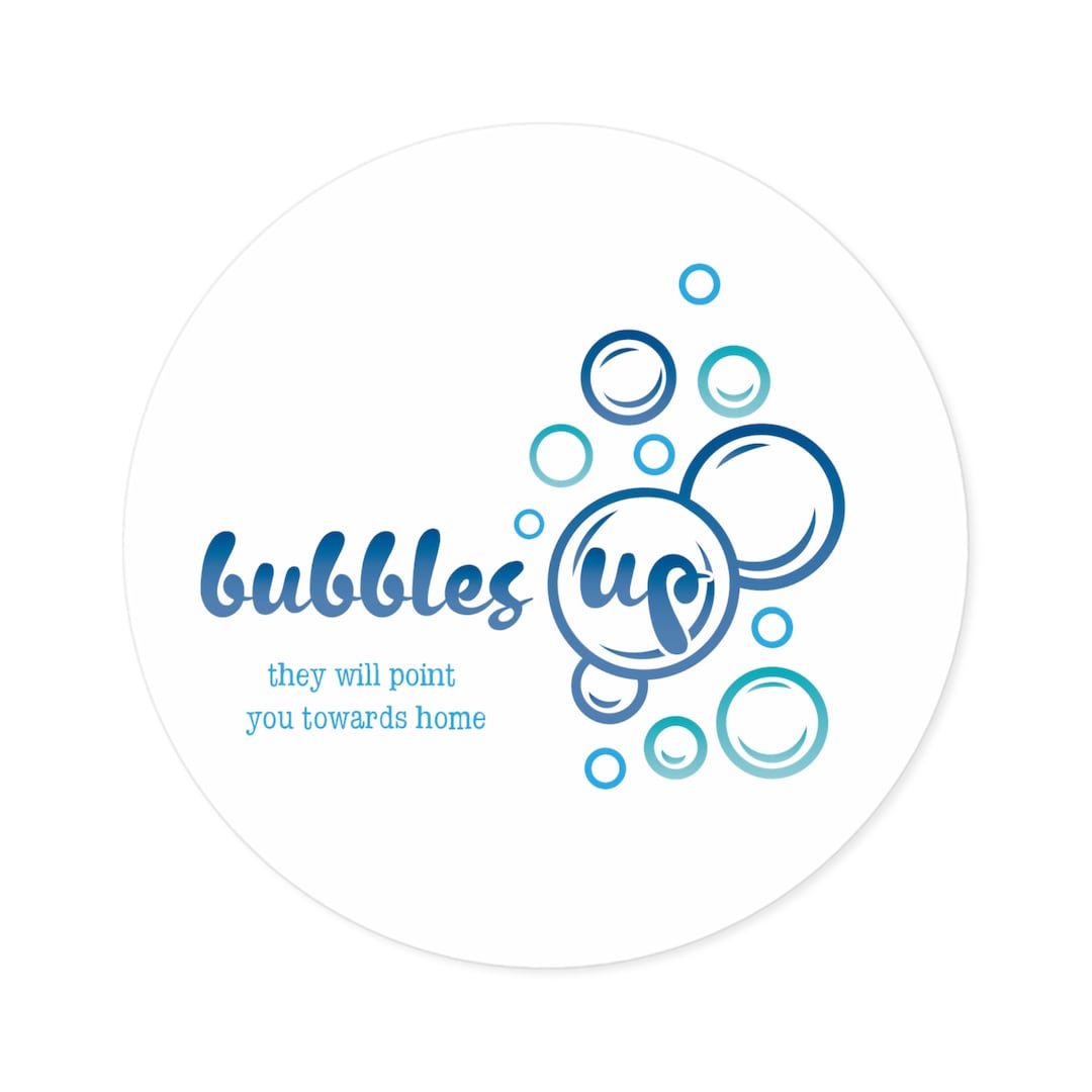 Jimmy Buffett Bubbles Upround Stickers, Indooroutdoor - Etsy