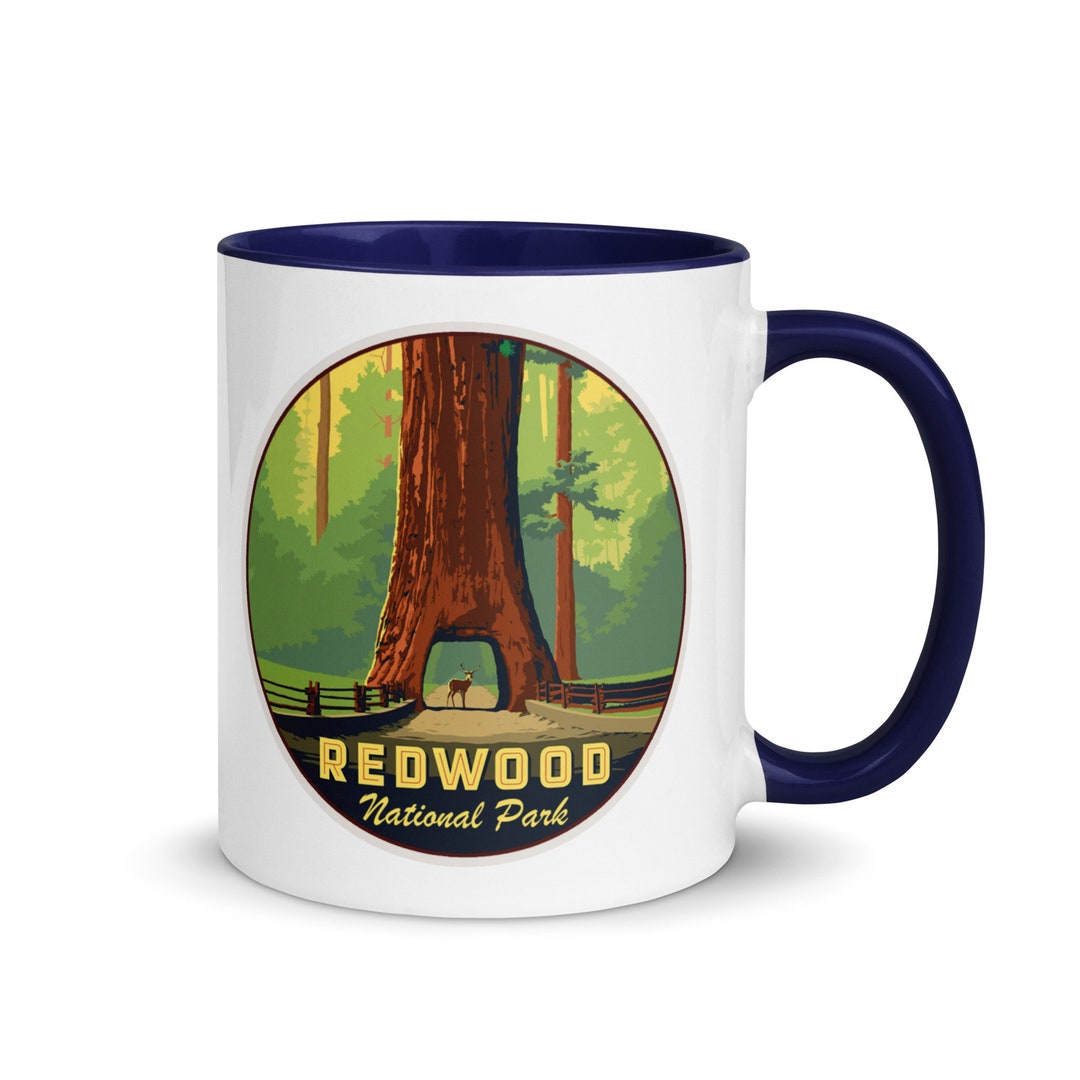 Redwood National Park Mug (9 Colors) - Etsy