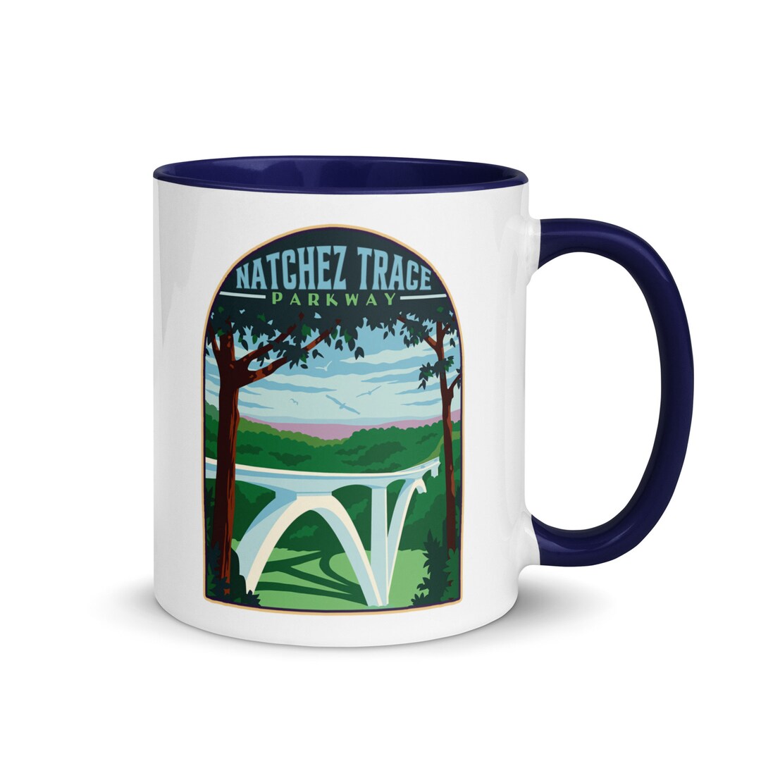 Natchez Trace Parkway Mug (9 Colors) - Etsy