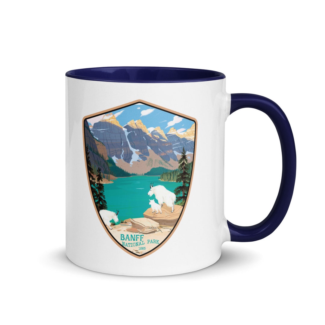 Banff National Park Mug (9 Colors) - Etsy