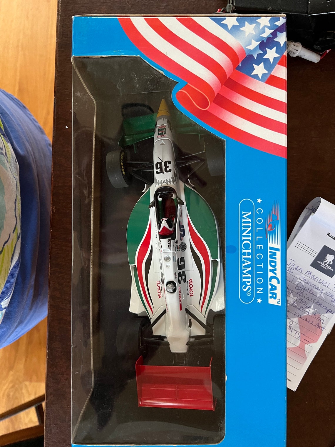Juan Manuel Fangio II Indy 500 Vintage Replica Indy Car Collection Mini ...