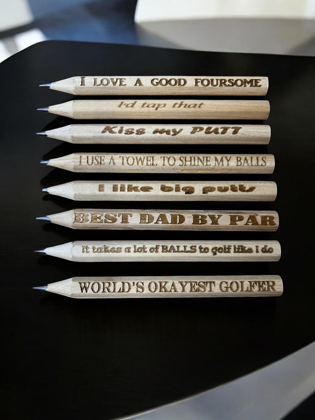 Personalized Golf Pencils Custom Engraved Golf Gifts - Etsy