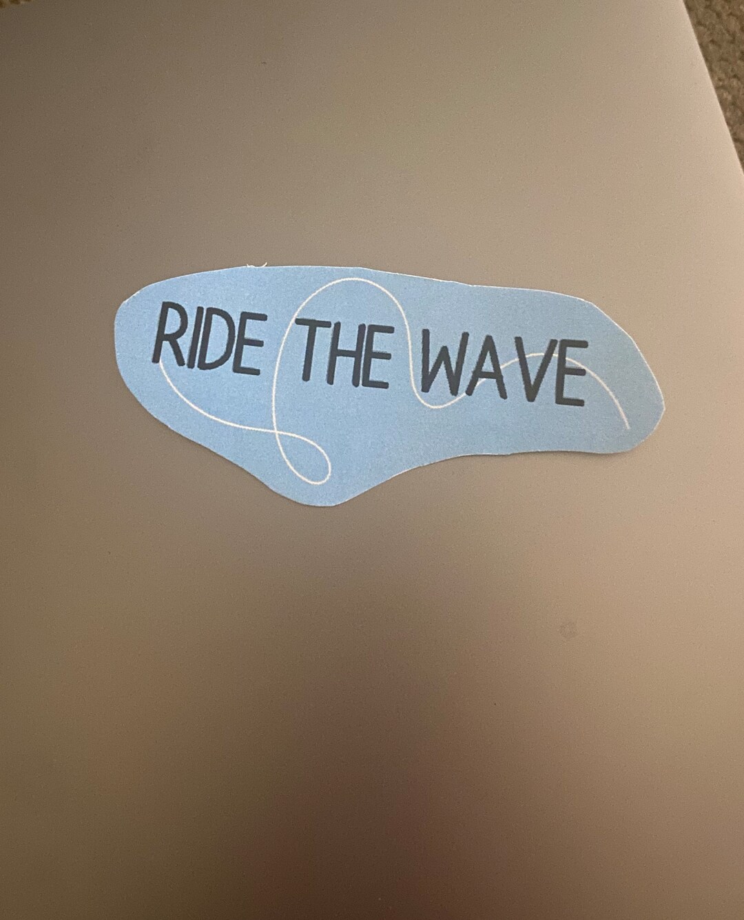 Ride the Wave Sticker - Etsy