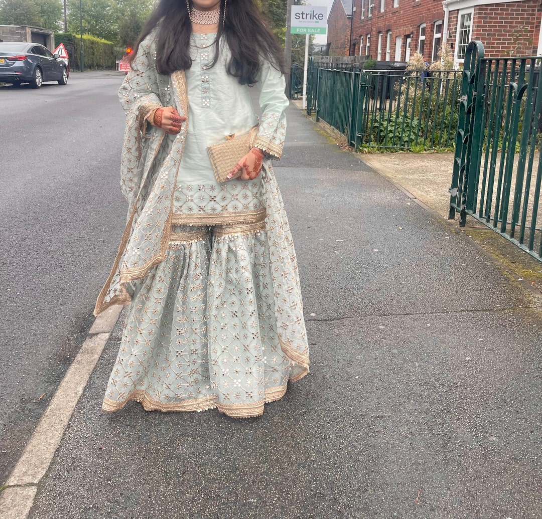 Gharara Set for Wedding - Etsy