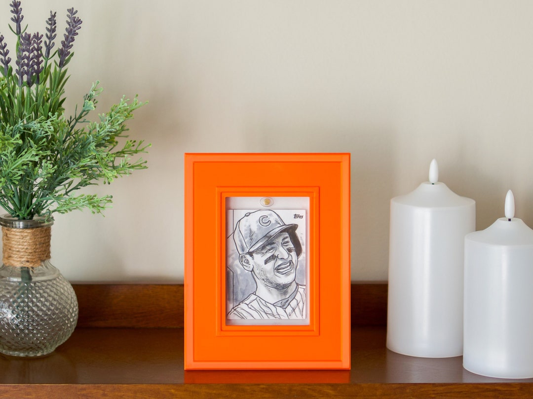 One Touch Card Frame One Touch Display Magnetic Card Frame - Etsy