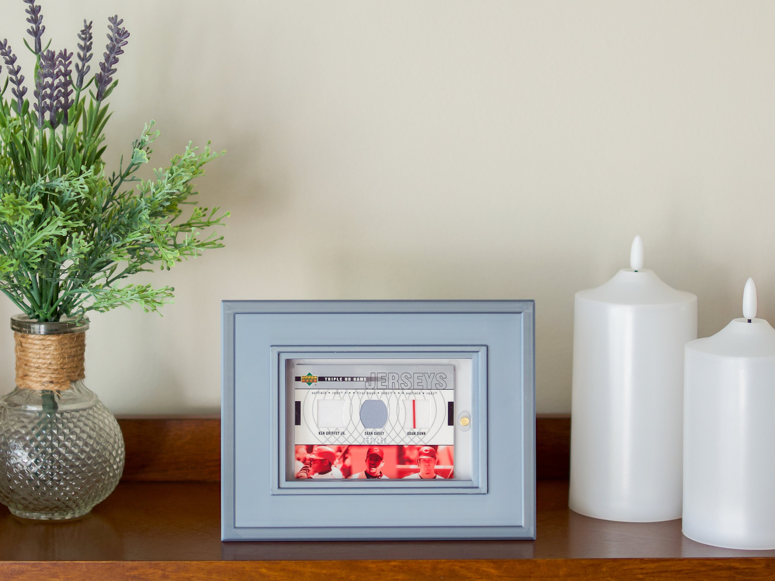 One Touch Card Frame One Touch Display Magnetic Card Frame - Etsy