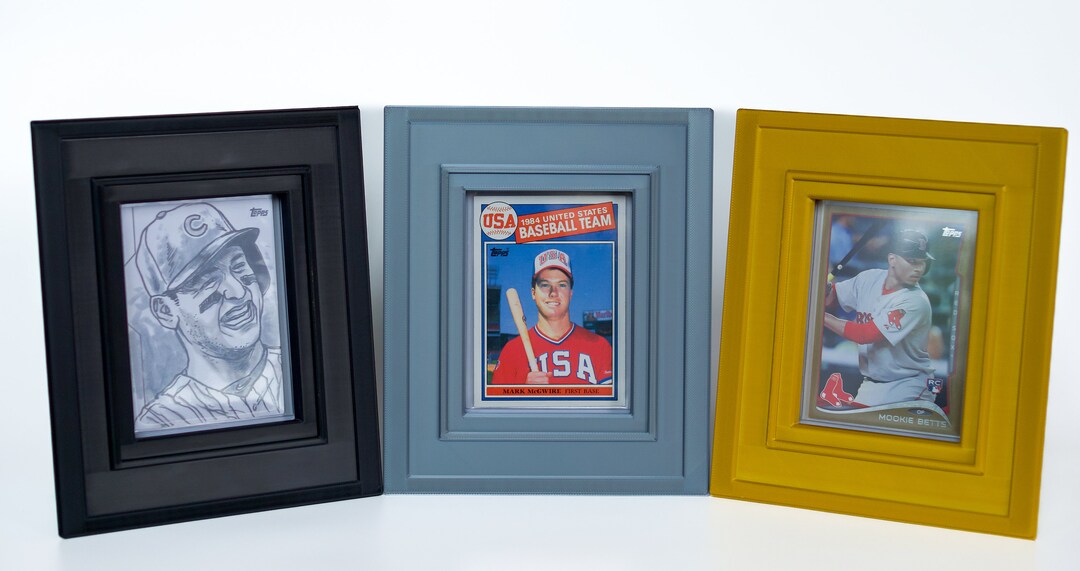 Trading Card Frame Card Display Toploader Frame Desktop - Etsy