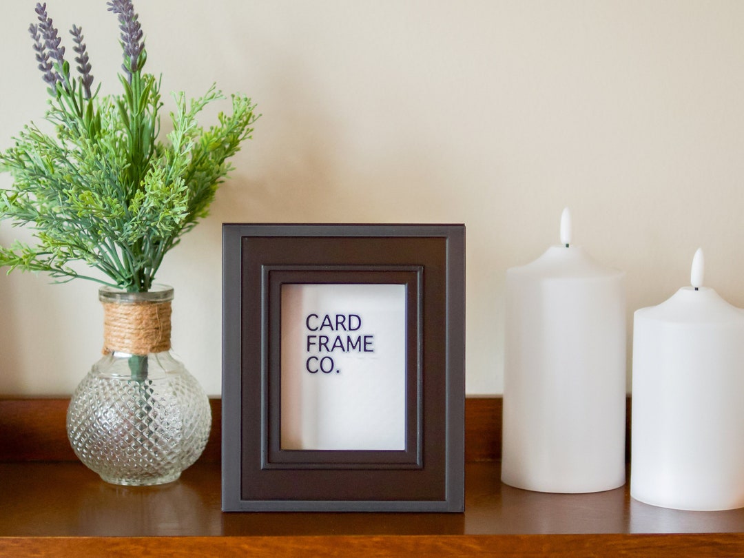 Trading Card Frame Display Toploader Frame Desktop Stand - Etsy