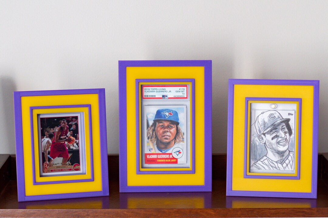 Trading Card Frame | Card Display | Toploader Frame | PSA Frame | Stand ...