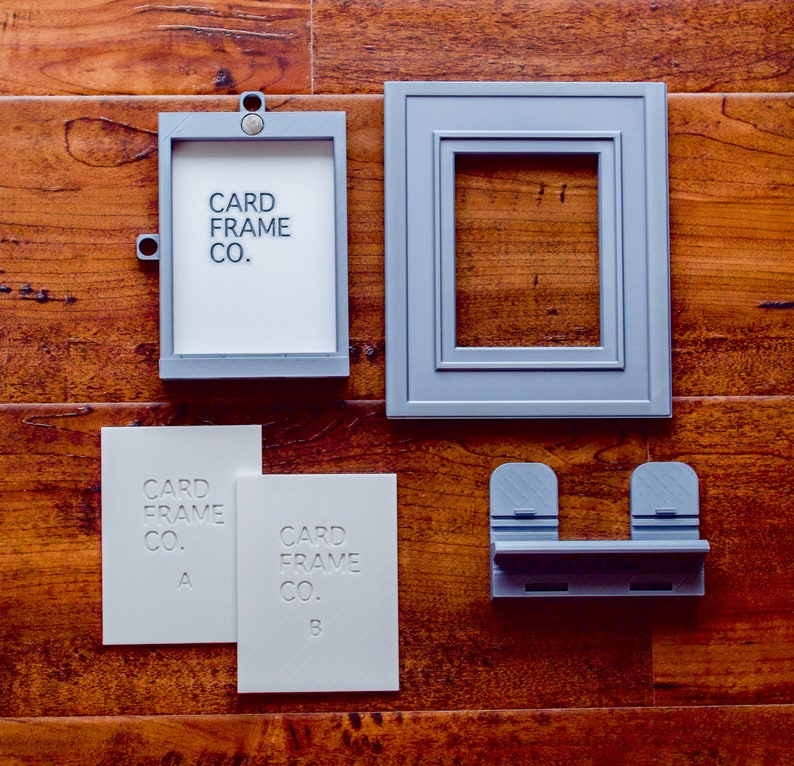 Trading Card Frame | Card Display | Toploader Frame | Desktop Stand ...