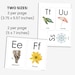 Nature ABC Cards Printable, Homeschool Printables, Classroom ABC ...