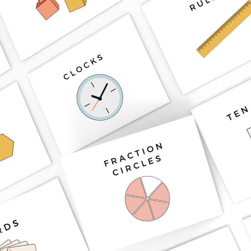 Etiquetas matemáticas - Etsy México