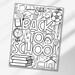 Back to School Coloring Pages, Welcome Back to School Coloring Sheets ...