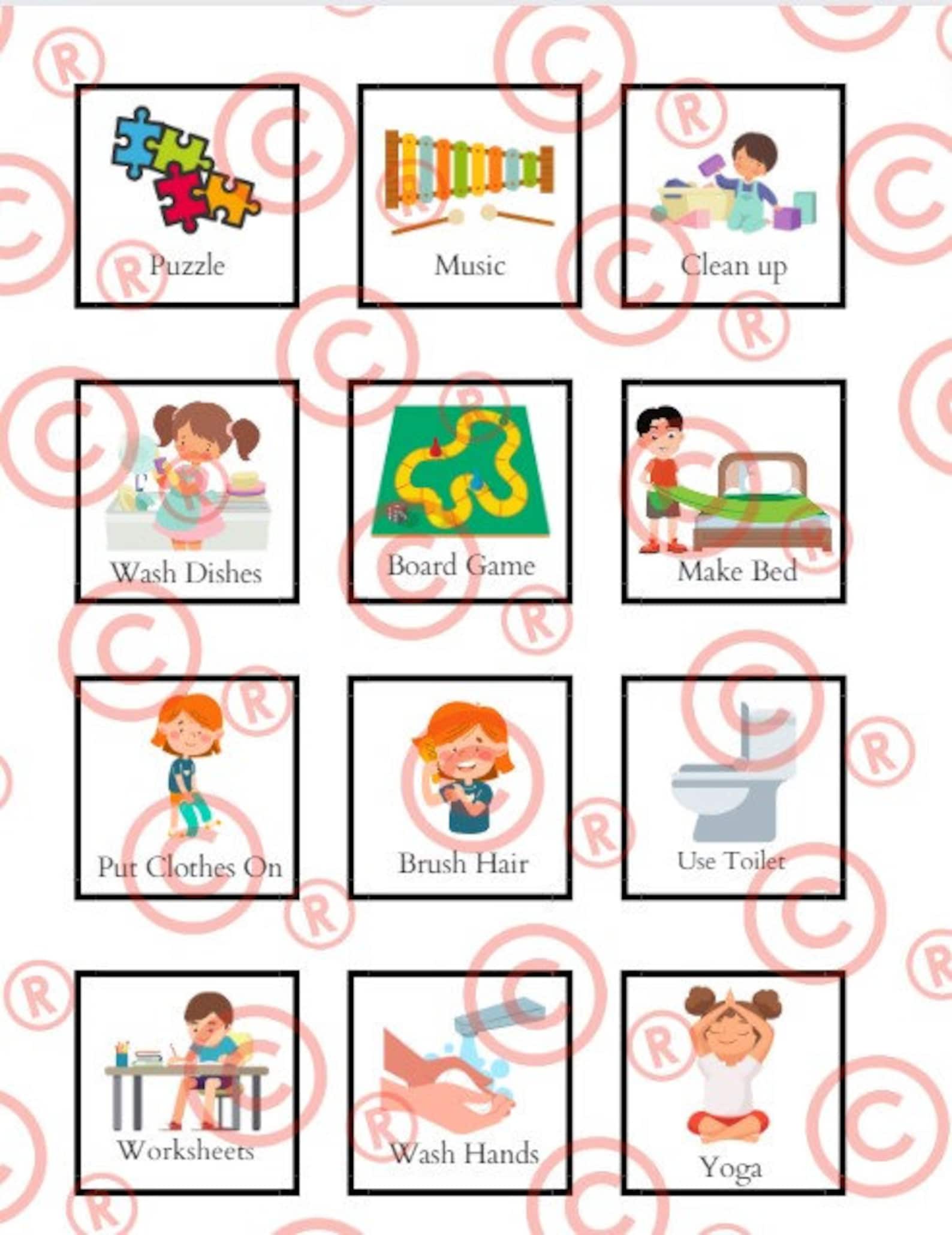 Printable First-then Board | Visual Schedule | Special Needs | Little ...