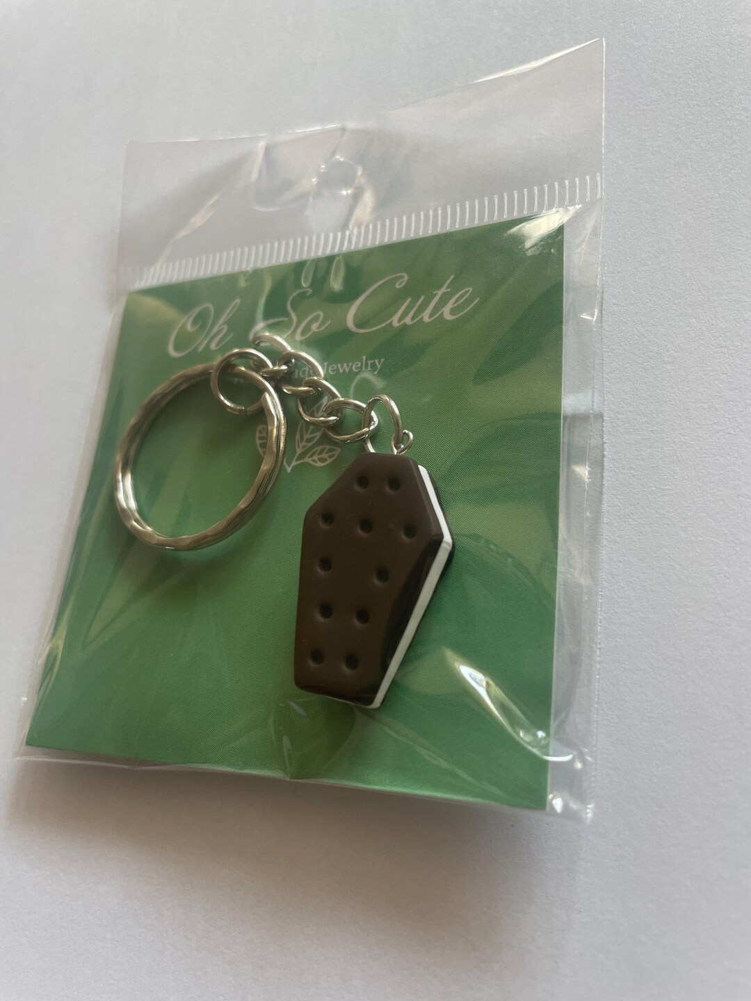 Icecream Sanwich Coffin Keychain - Etsy