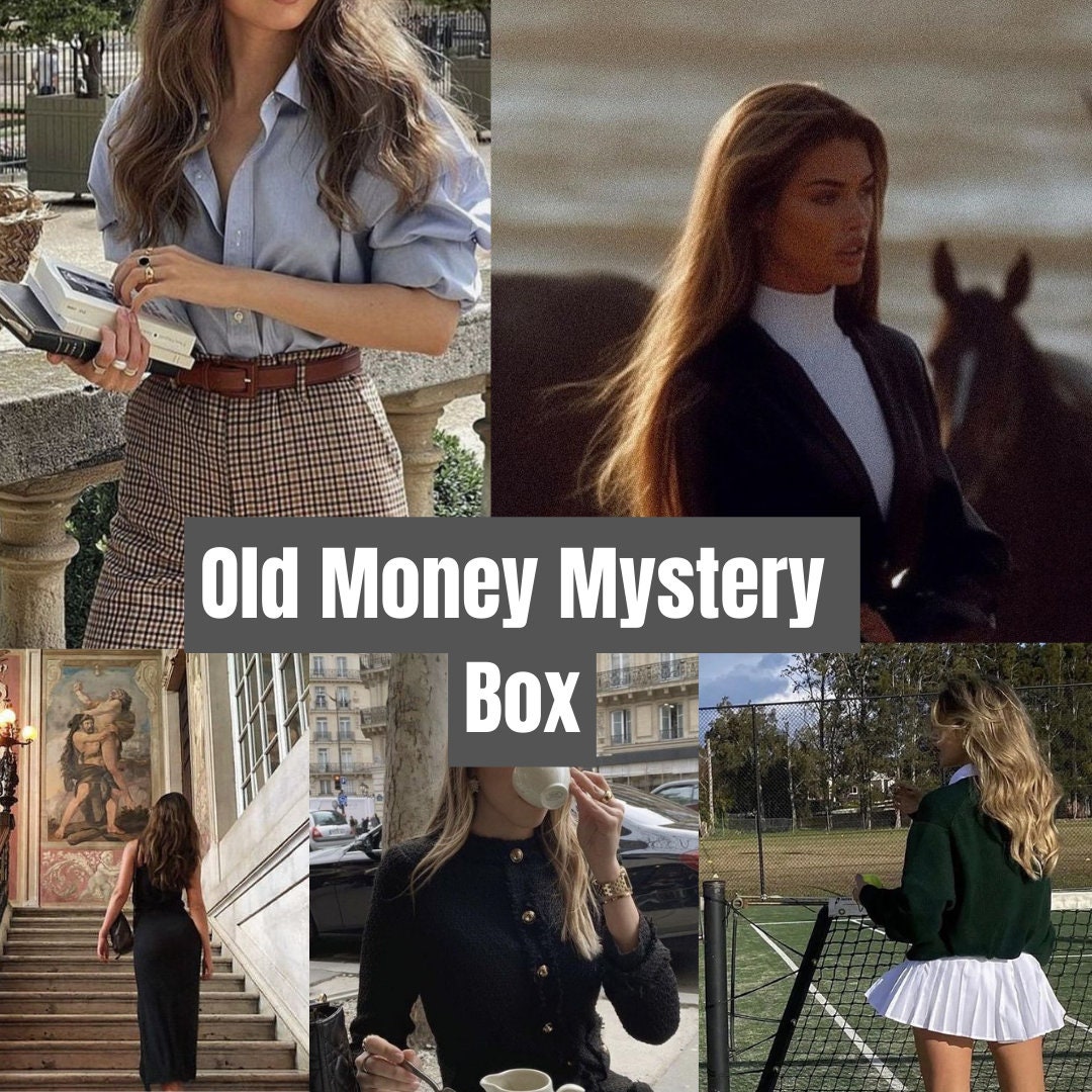 Old Money Mystery Box: Labelled and Thrifted Clothing Vintage Bundle ...