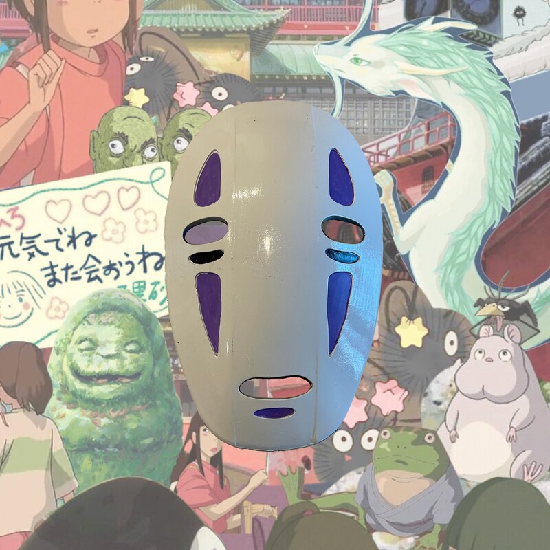 Ghibli Mask - Etsy