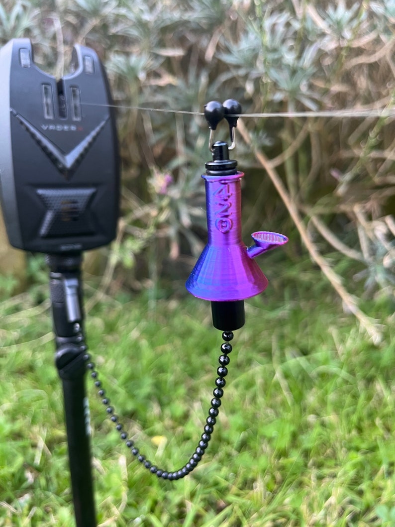 Custom 420 Water Pipe Carp Fishing Bobbins Metal Clips Bite Indicators ...