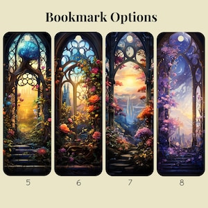 Fantasy World Scenic Bookmark With Tassel, Magical Fantasy Reader ...