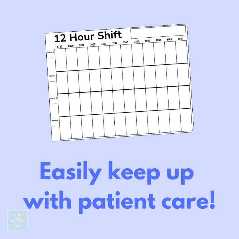 The Ultimate Nurse Bundle | Report, Shift Time Management, Patient Care ...