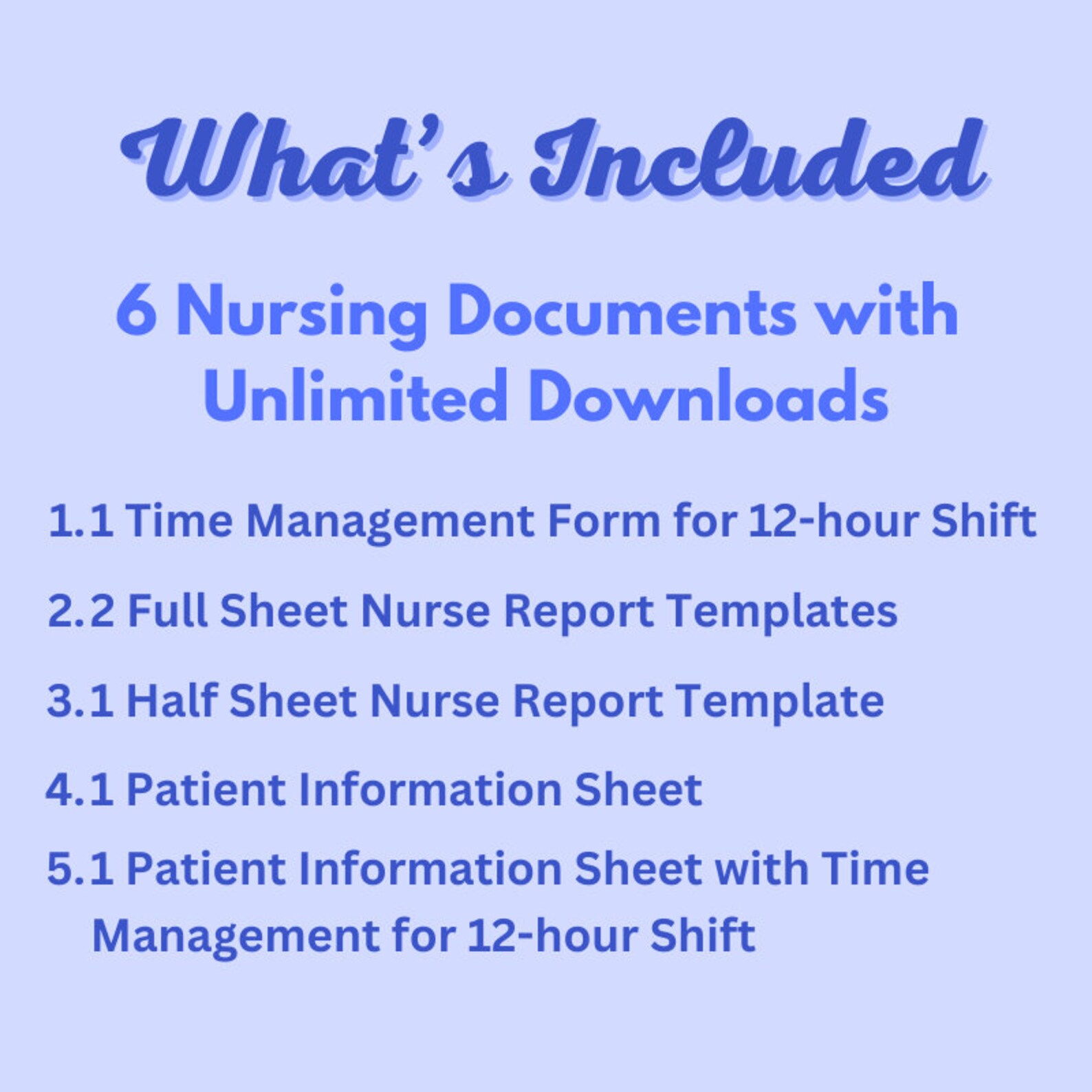 The Ultimate Nurse Bundle | Report, Shift Time Management, Patient Care ...