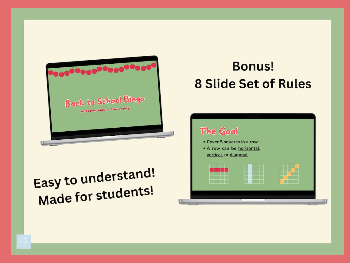 Back to School BINGO | Teachers and Students | Digital Download ...