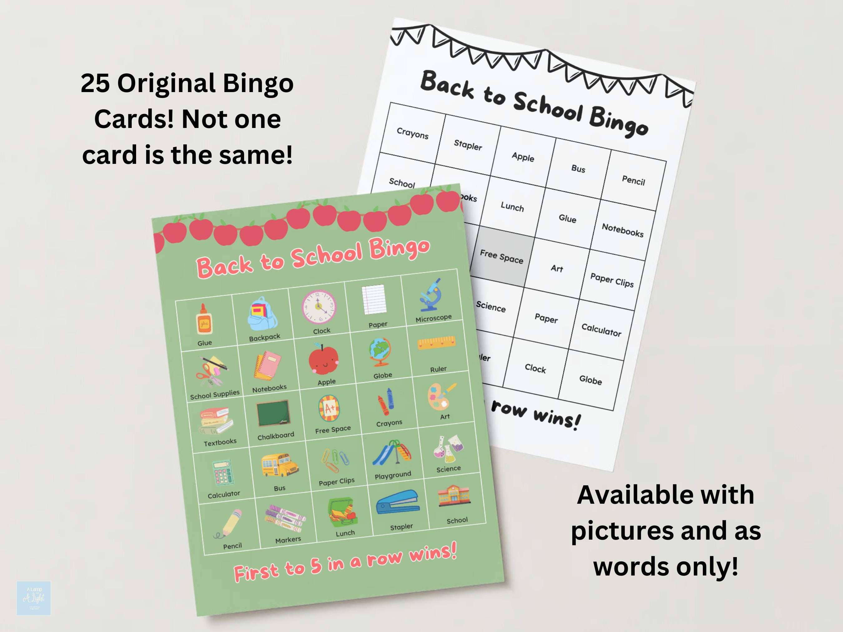 Back to School BINGO | Teachers and Students | Digital Download ...