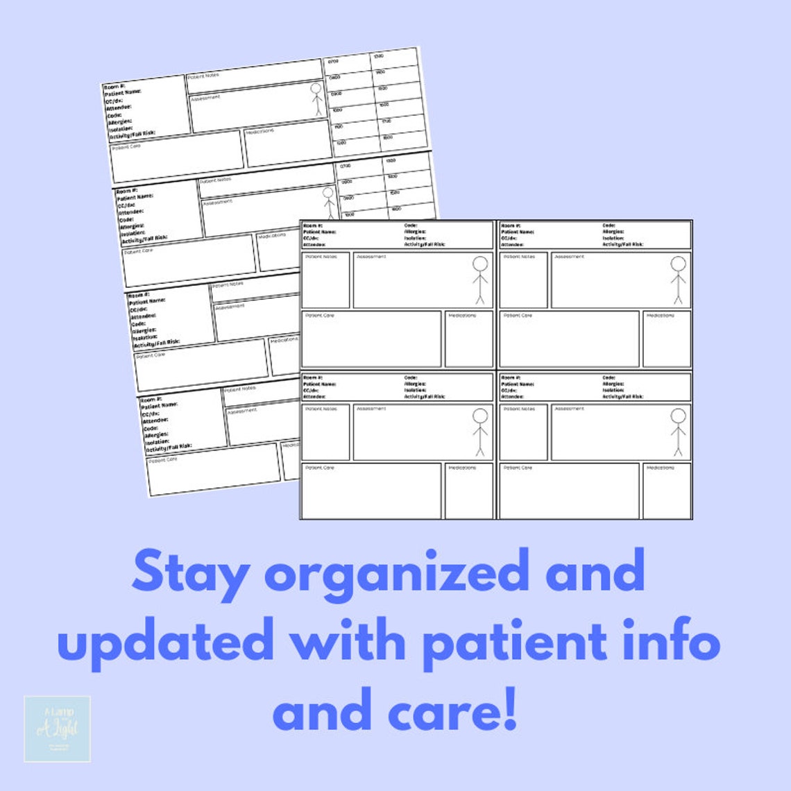 The Ultimate Nurse Bundle | Report, Shift Time Management, Patient Care ...