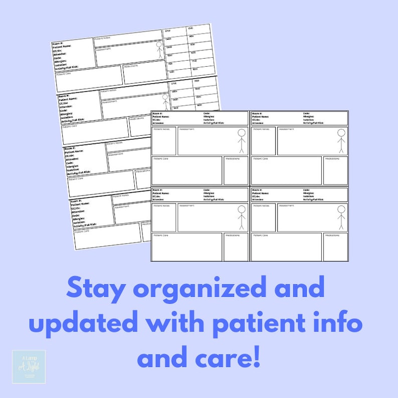 The Ultimate Nurse Bundle | Report, Shift Time Management, Patient Care ...