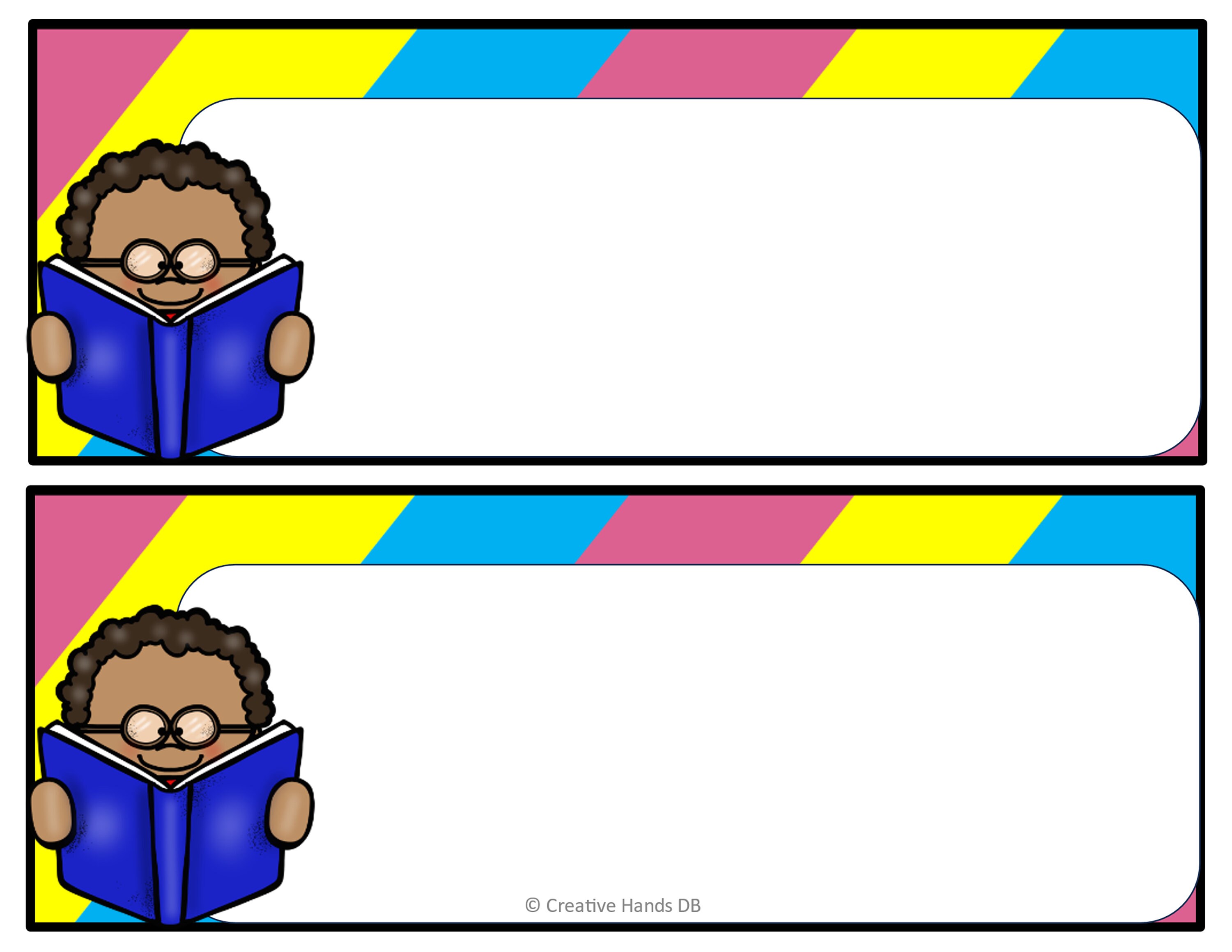 Editable Kid Name Tags| Student Name Plate| Colorful Name Plate| Desk ...