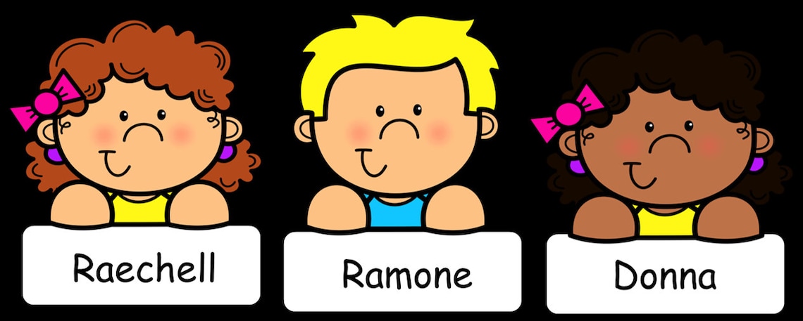 Editable Classroom Center Labels With Kids Name Tags and Closed Signs ...