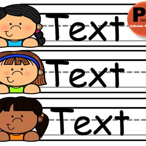 Editable Boy and Girl Name Tag| Student Name Plate| Colorful| Desk Name ...