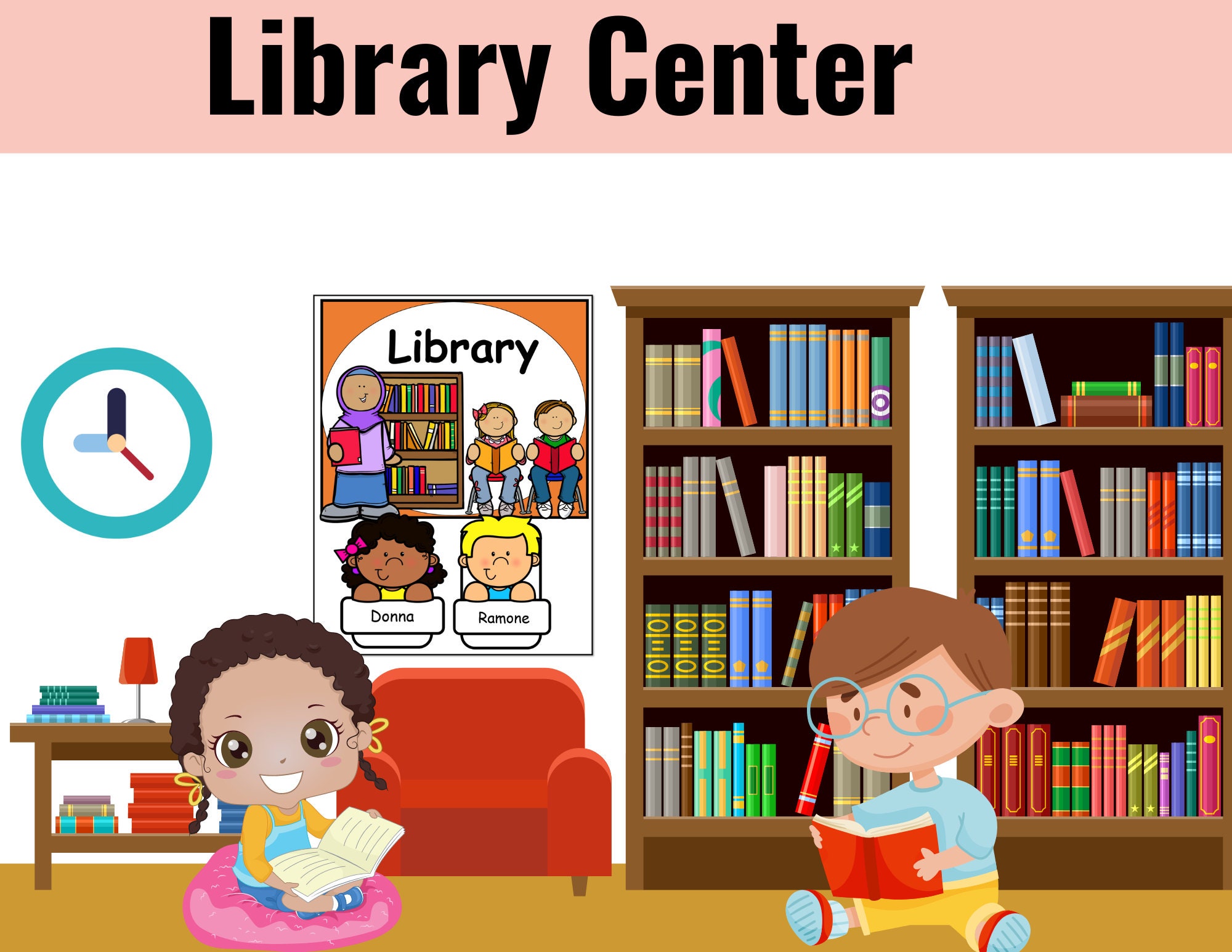 Editable Classroom Center Labels | With Kids Name Tags | and Closed ...