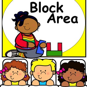 Editable Classroom Center Labels | With Kids Name Tags | and Closed ...
