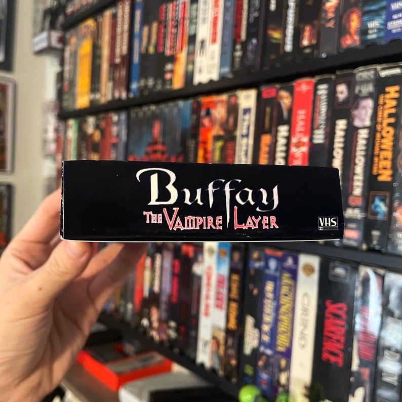 Buffay the Vampire Layer Custom VHS Tape & Sleeve freinds Prop - Etsy