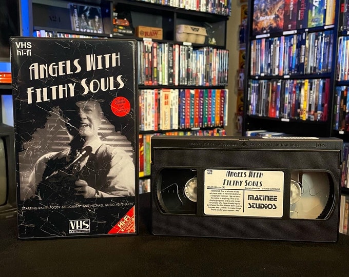 Angels With Filthy Souls (home Alone) Custom VHS Tape & Clamshell Case ...