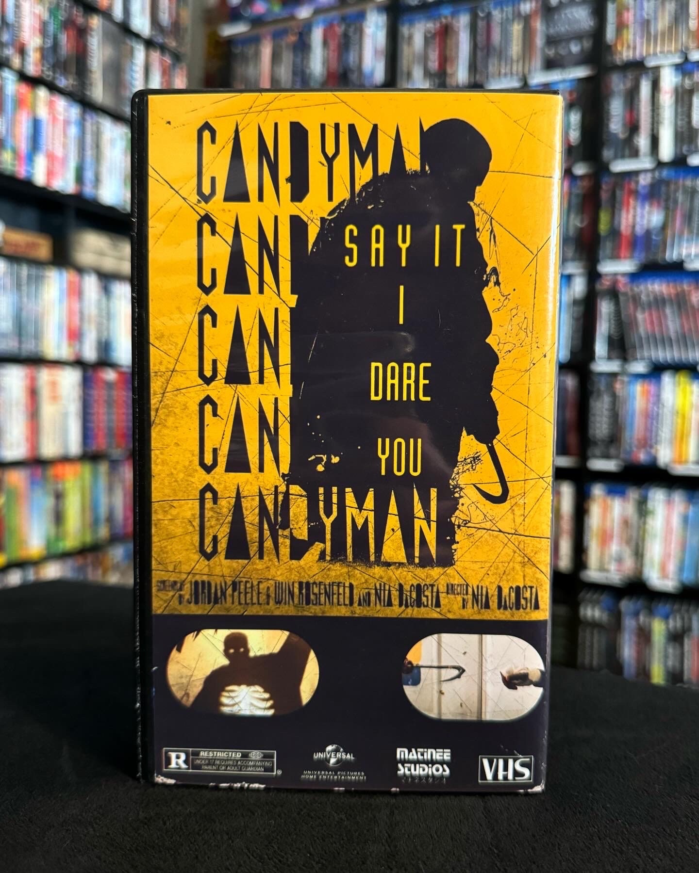 Candyman 2021 Custom Yellow VHS Tape and Case - Etsy