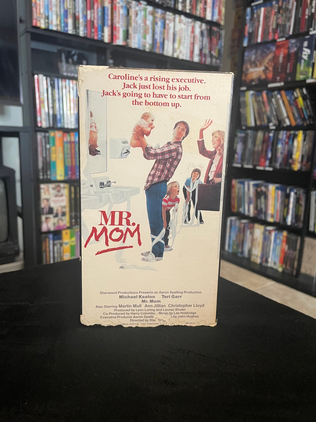 Mr Mom (1983) VHS (no Barcode, RARE First Release) Vestron Video (very ...