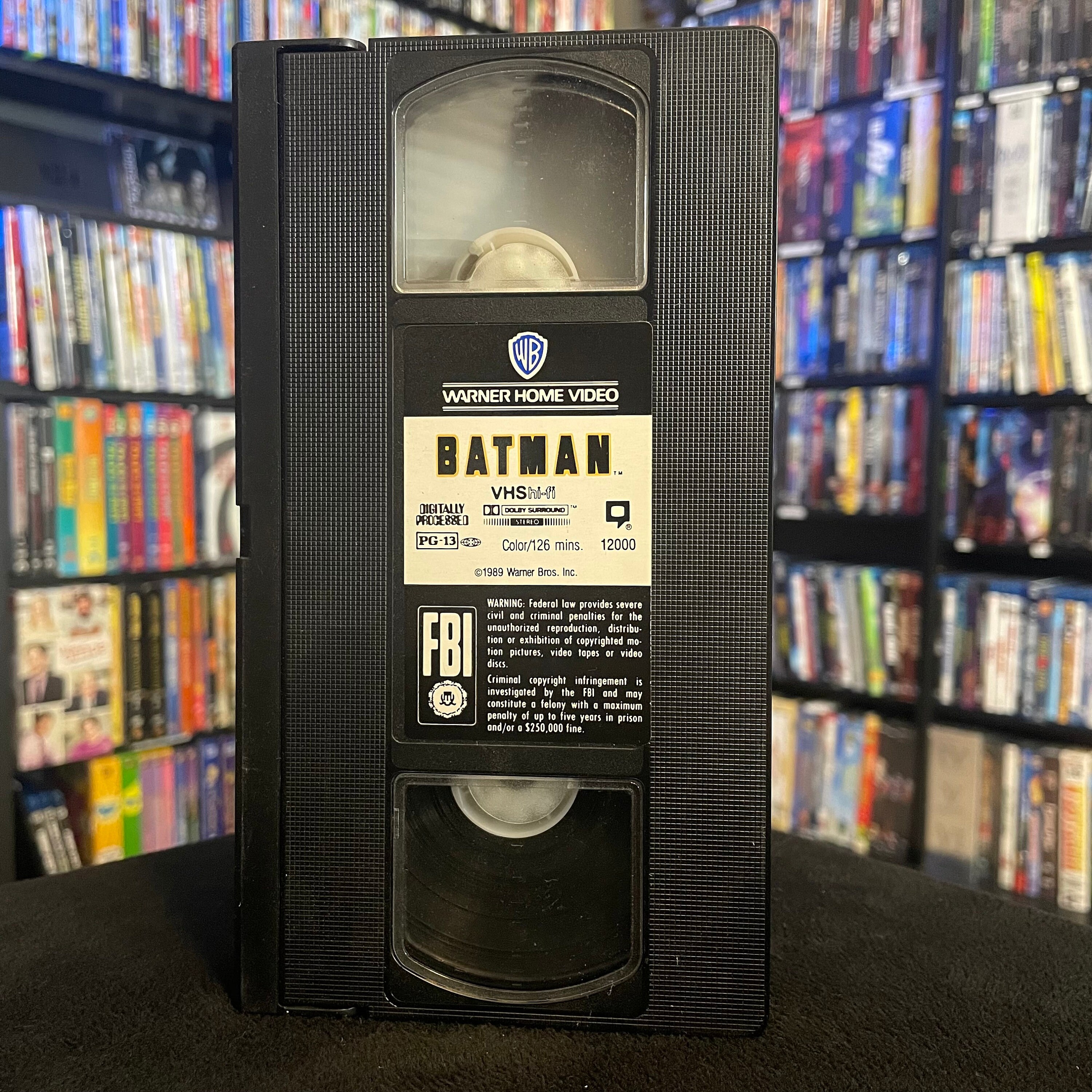Batman 1989 VHS - Etsy