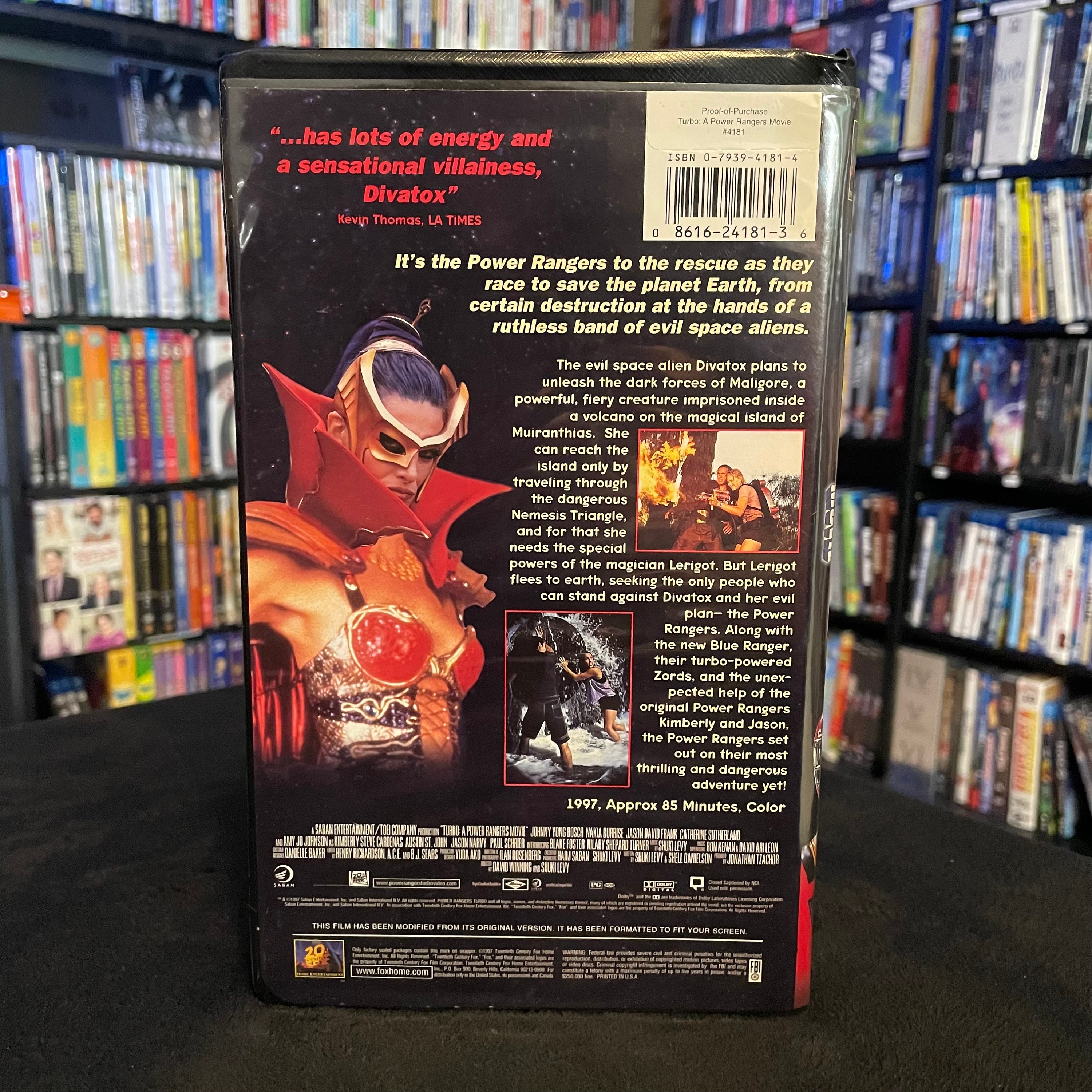 Turbo: A Power Rangers Movie 1997 VHS - Etsy