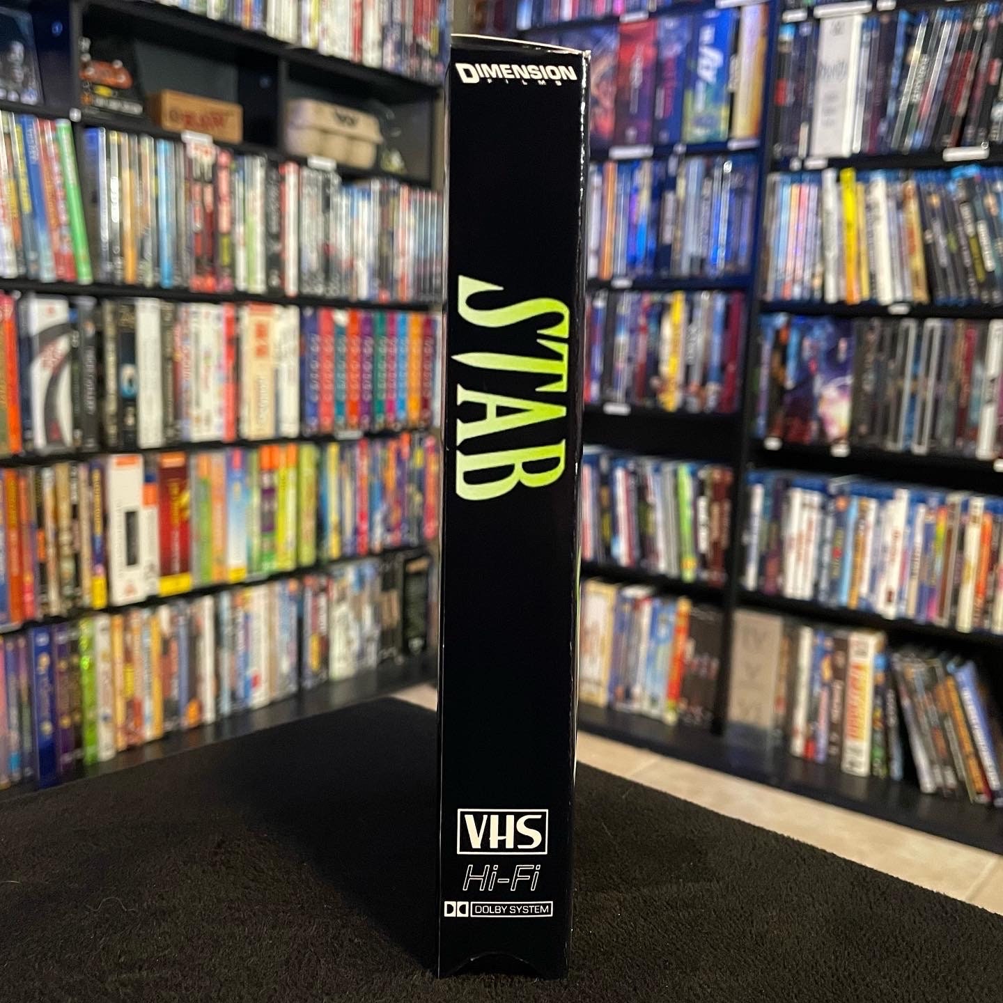 Stab Custom VHS Tape and Sleeve Art Piece - Etsy