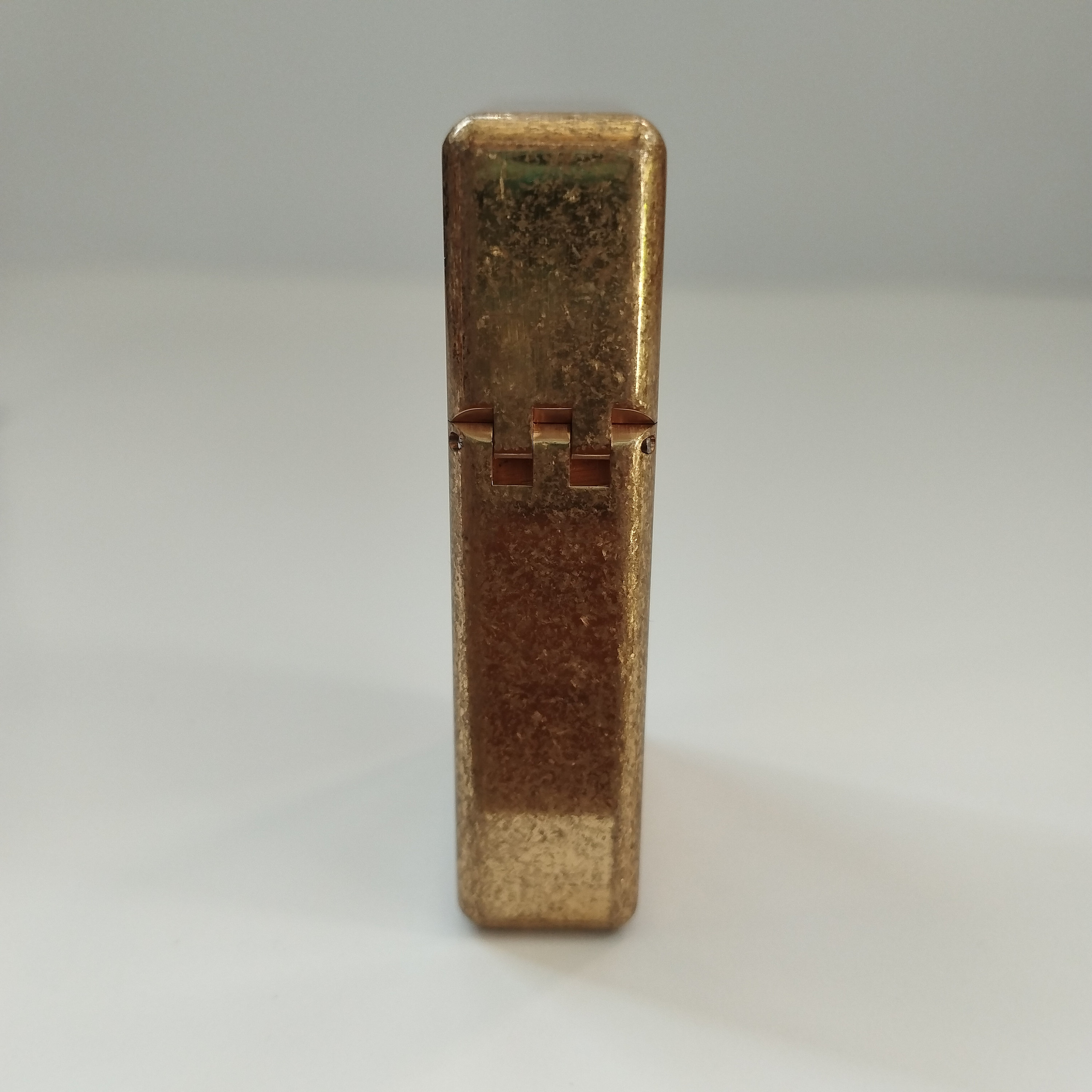 Zorro 538 Tumbled Brass Lighter 115g Case & Heavy Duty Hinge with Gift ...