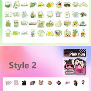 Vintage Cute English Stickers Series DIY Collage Handmade Decorative ...