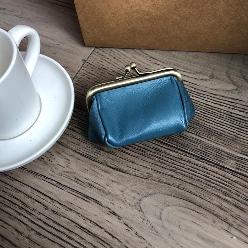Vintage Mini Leather Coin Purse, Customized Multifunctional Key Bag ...