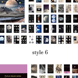 Space Starry Sky Stickers Series Starry Sky Theme Stickers Handmade DIY ...