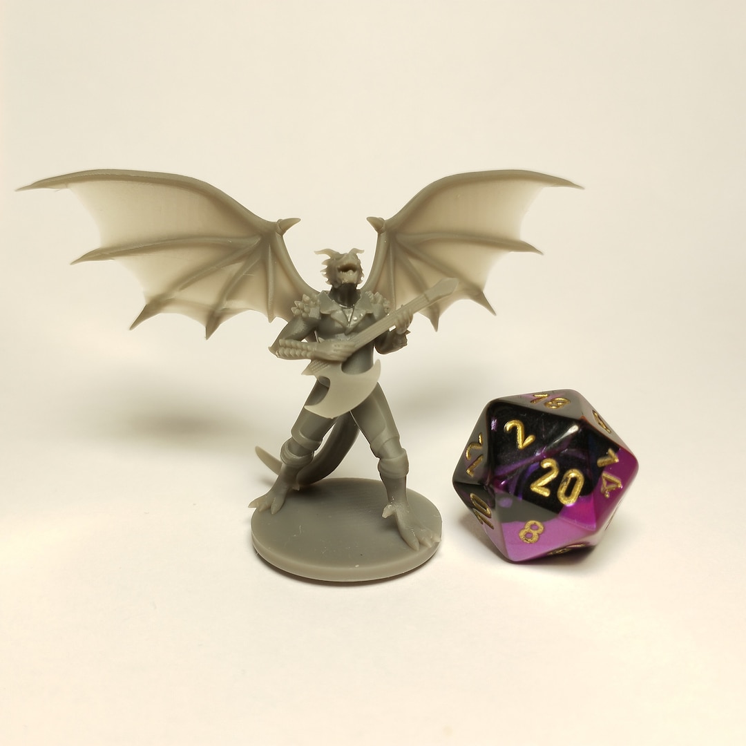 Bard Miniatures for D&d/tabletop RPG | Dwarf, Dragonborn, Elf, Skeleton ...