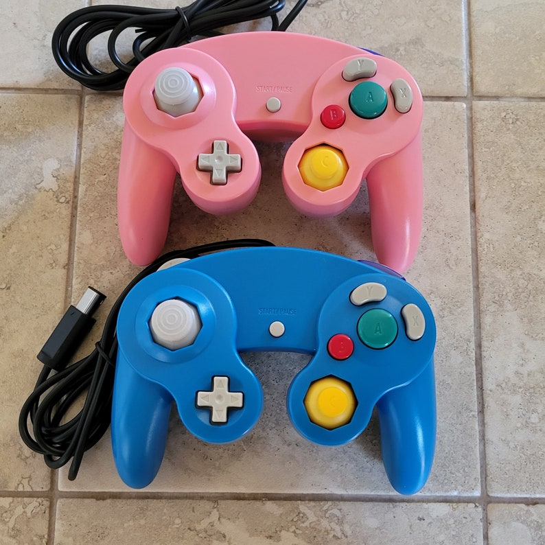 Gamecube Controller Wii Nintendo Super Mario Kart Zelda Smash Bros ...
